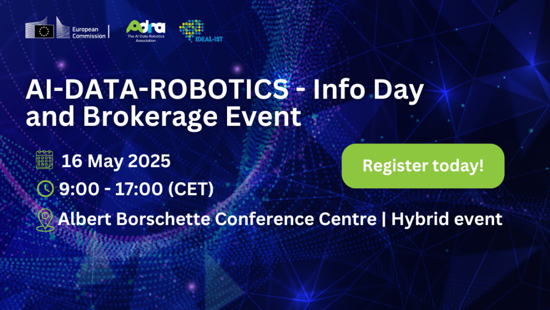 AI-DATA-ROBOTICS - Info Day and Brokerage Event | Adra Association